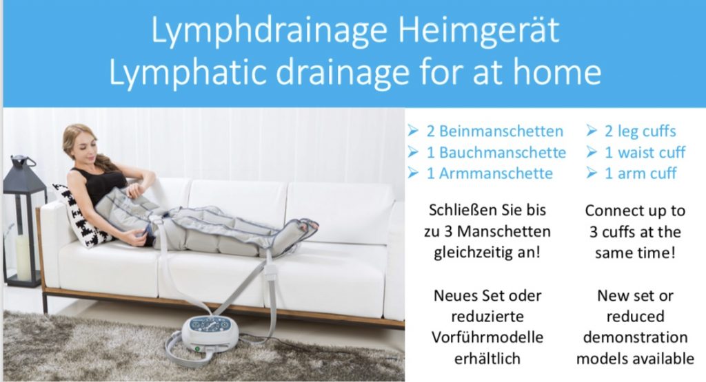Lymphdrainage zuhause selbst machen - Lymphatic drainage at home ...